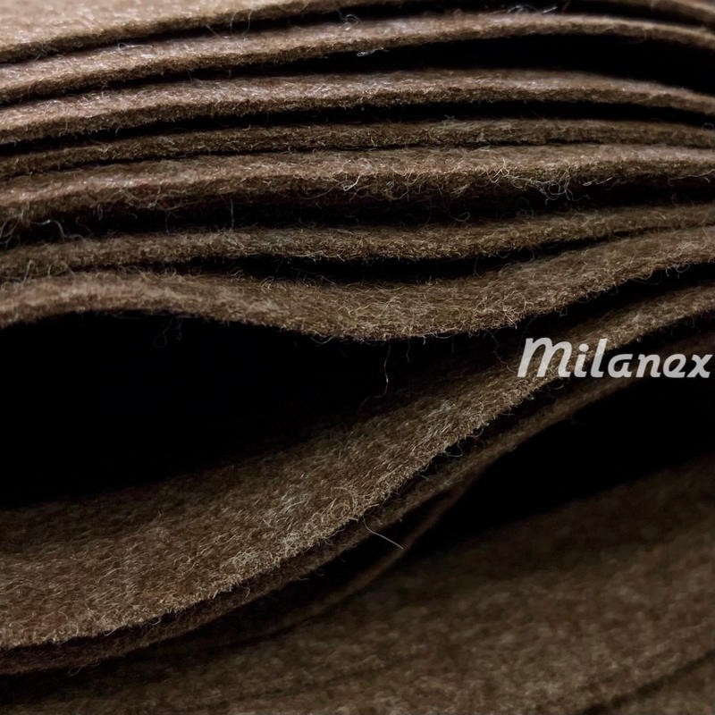 Filc techniczny brązowy 1mm - Milanex